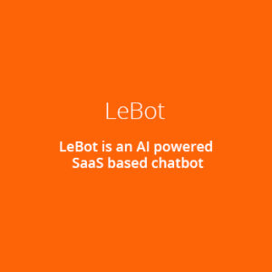 Le Bot: AI powered SaaS based chatbot - Graffersid