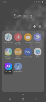 What is AR Zone App: Functions, Features and Availability